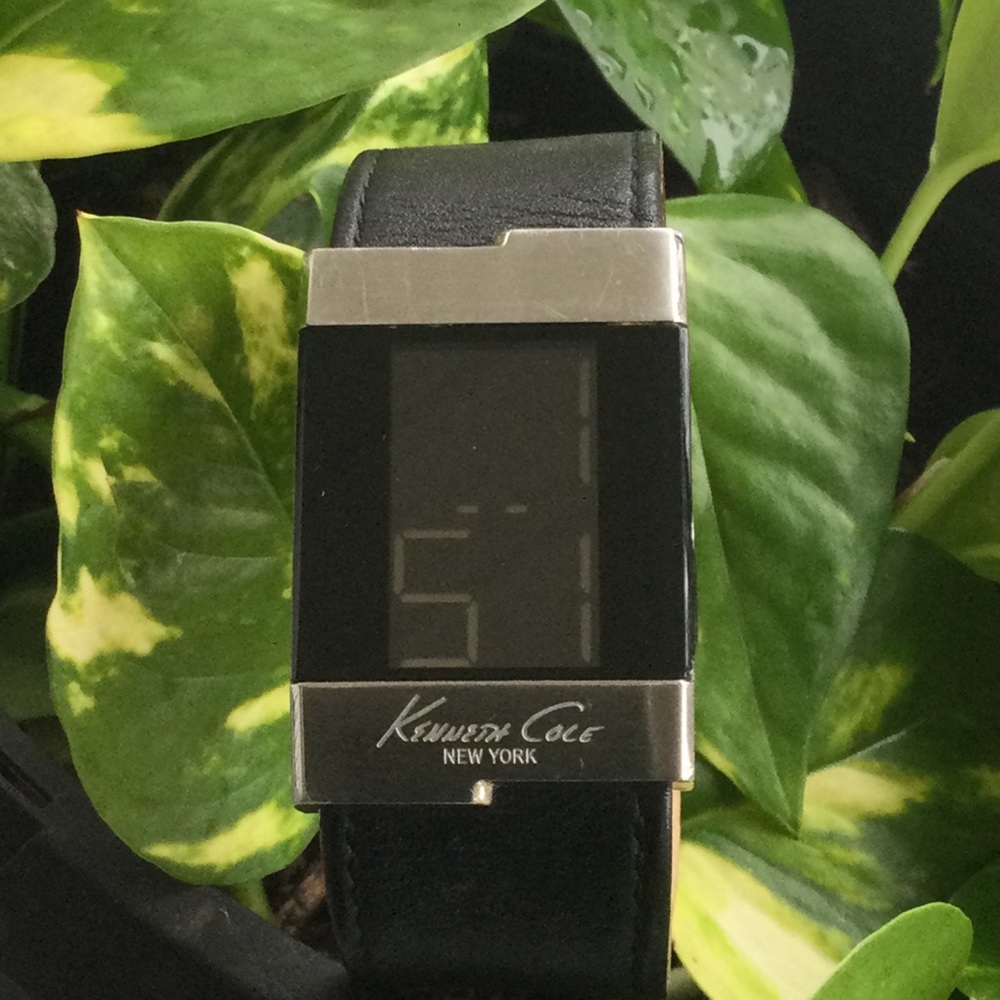 Kenneth Cole Reaction Digital Wrist Watch - Gem